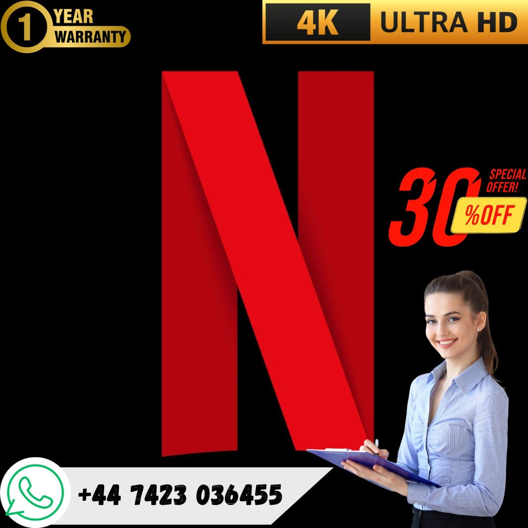 Netflix Premium Account 1 Year Best Quality Netflix Year Month ...