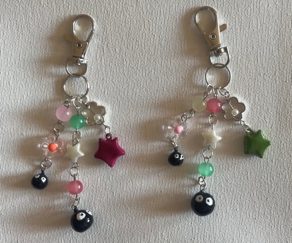 Studio Ghibli Soot Sprite Key Chain - Etsy