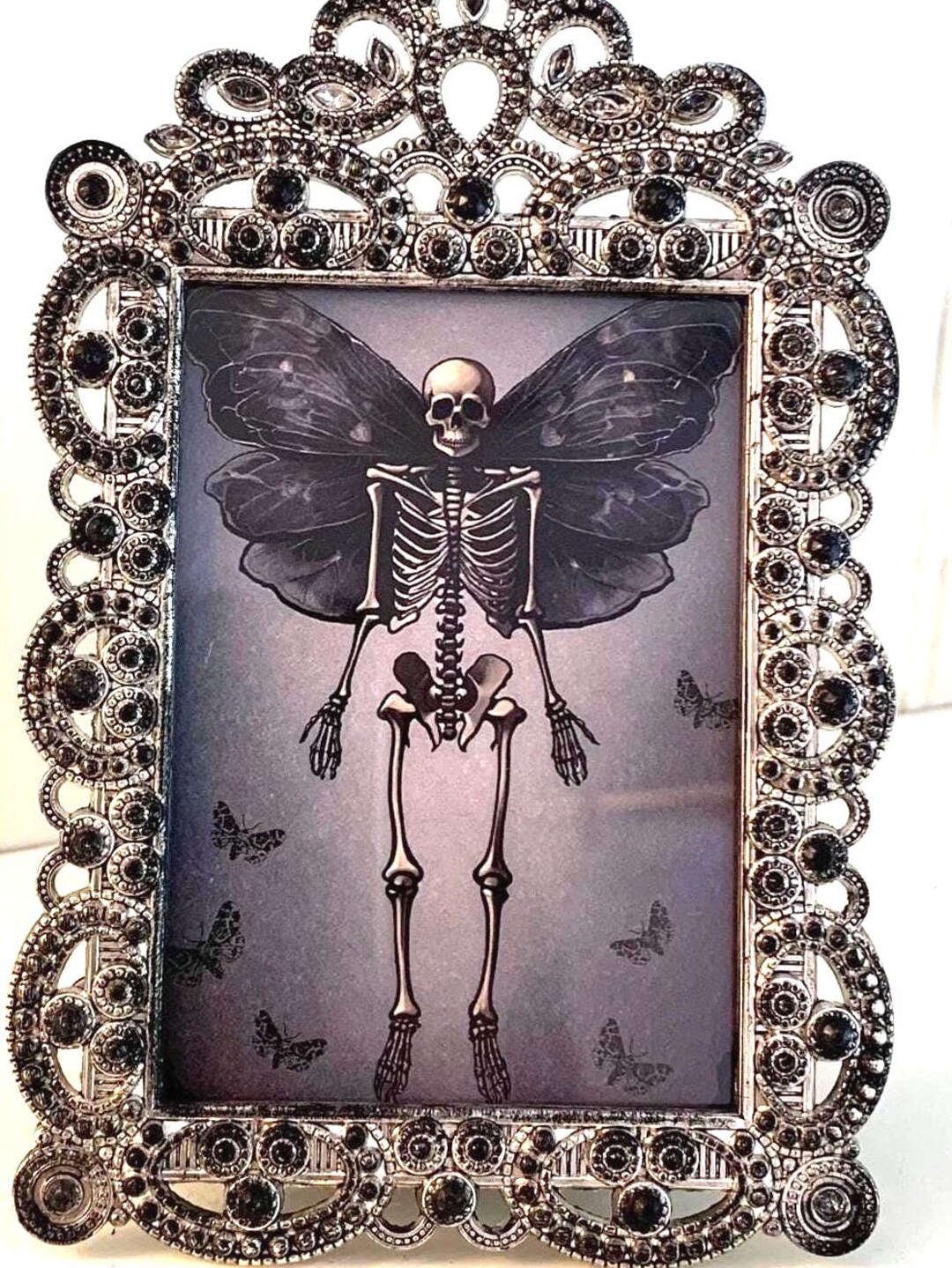 Mini Wall Art, Oddities Curiosity, Vintage Goth Home Decor, Goth Wings ...