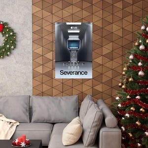 Severance Poster, Matte Wall Art for TV Show Fans, Cinematic Home Decor ...