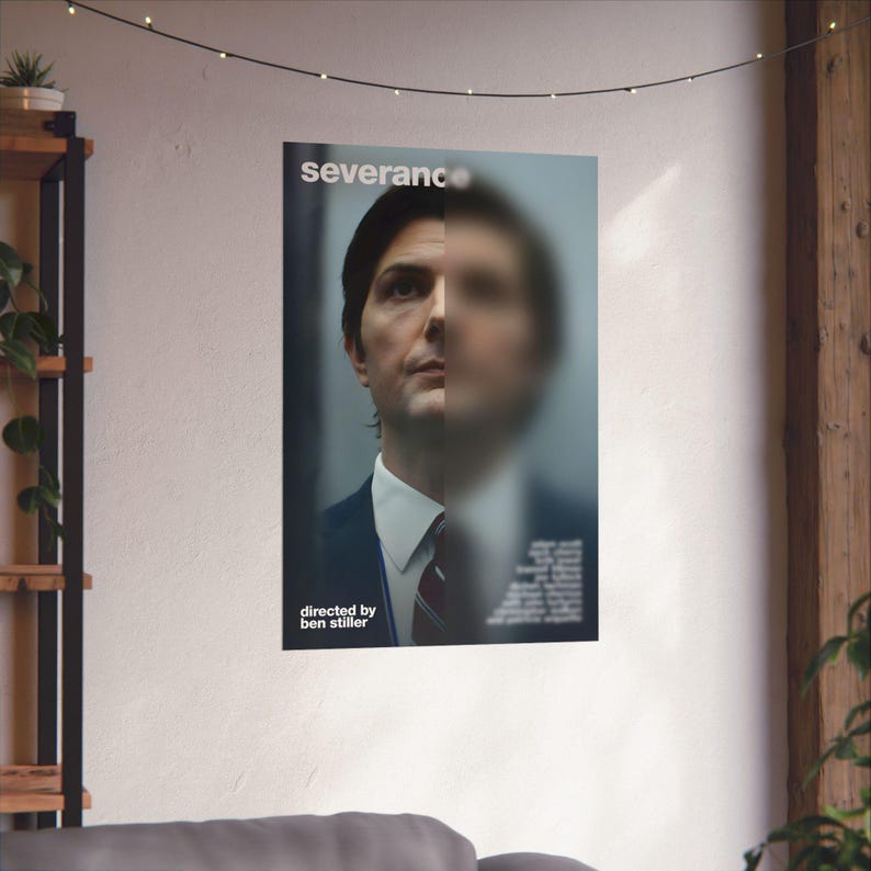 Severance-inspired Matte Poster, Modern Wall Art, Film Decor, Home ...