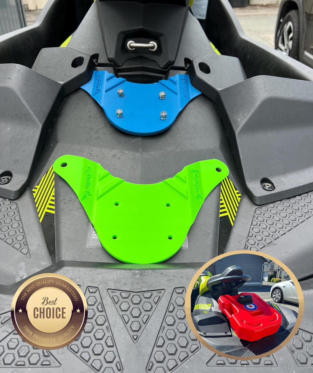 Seadoo Spark Gas Can Bracket Attachment Secure Fuel Mount for Extended ...