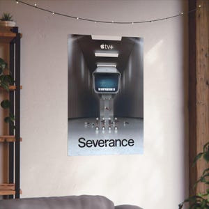 Severance Poster, Matte Wall Art for TV Show Fans, Cinematic Home Decor ...