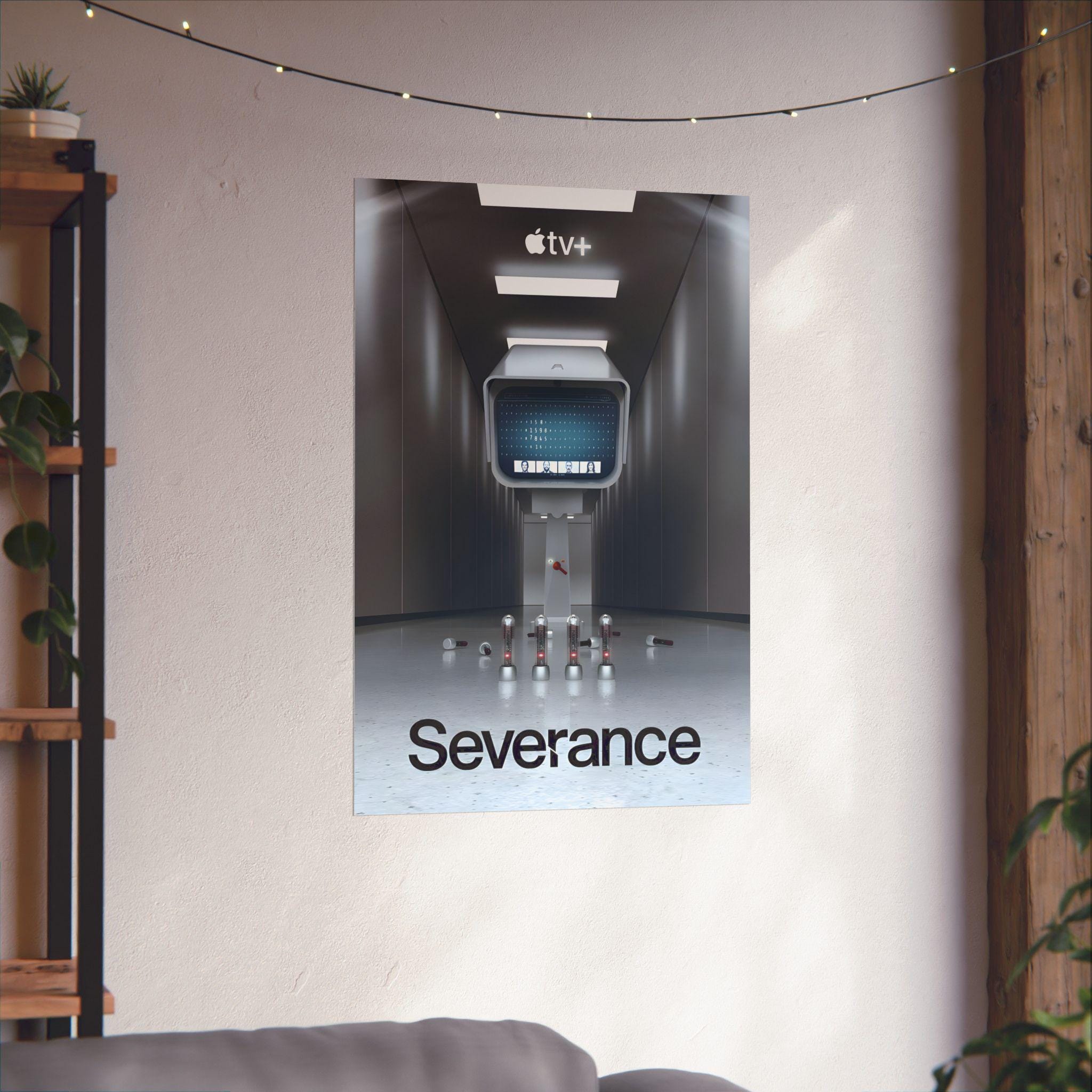 Severance Poster, Matte Wall Art for TV Show Fans, Cinematic Home Decor ...