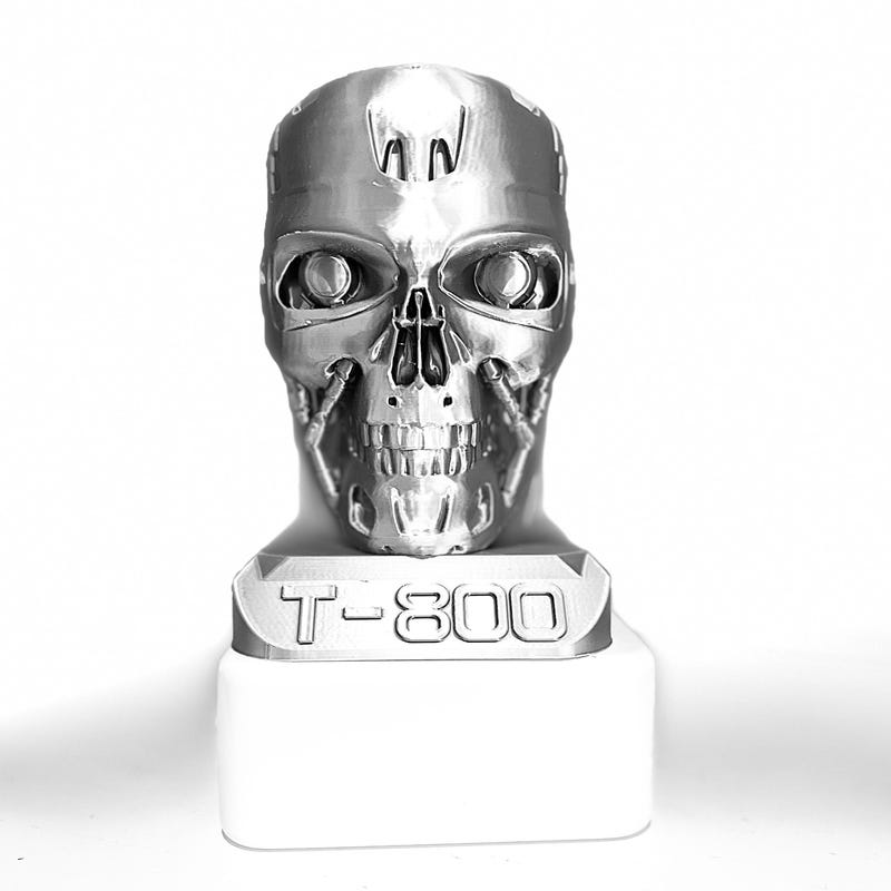 Terminator Skull - Etsy