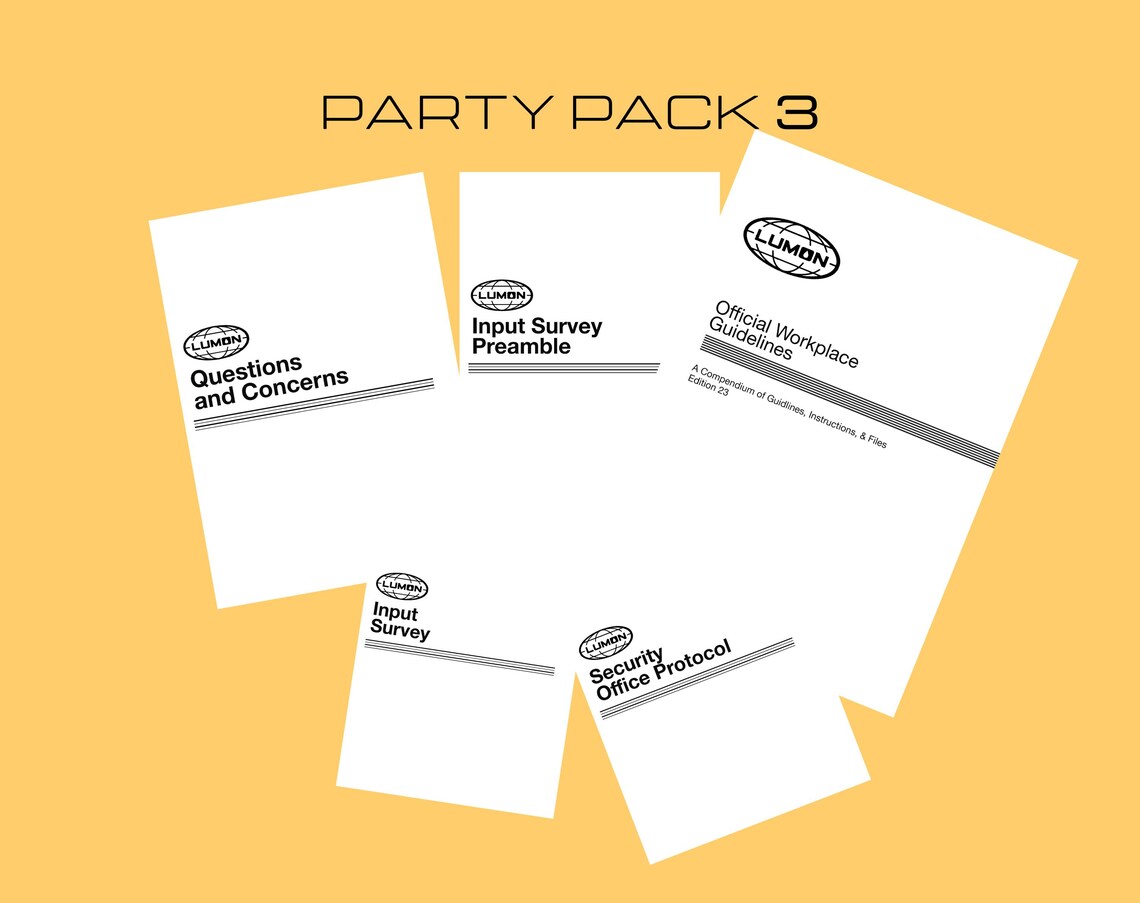Severance Lumon Industries Digital Workplace Guide Inspired Prop ...