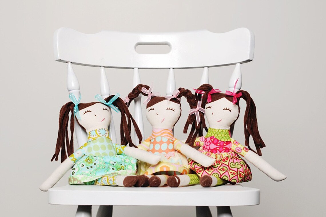 DOLL PDF PATTERN Ruby Lou Doll by Sew Much Ado - Etsy