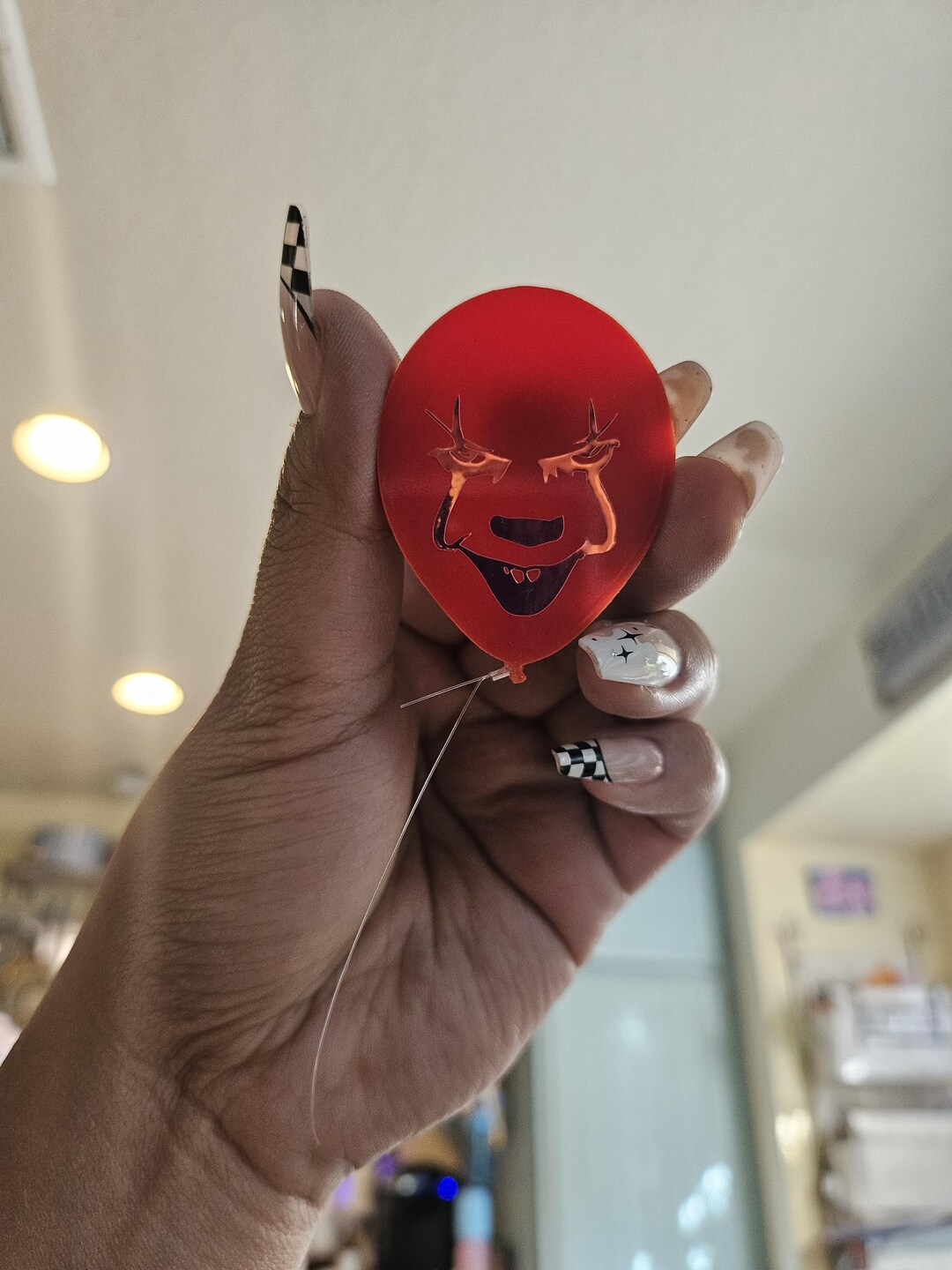 Float Pin - Push Back Pin - Decorative Halloween Pin - Penny Pin ...