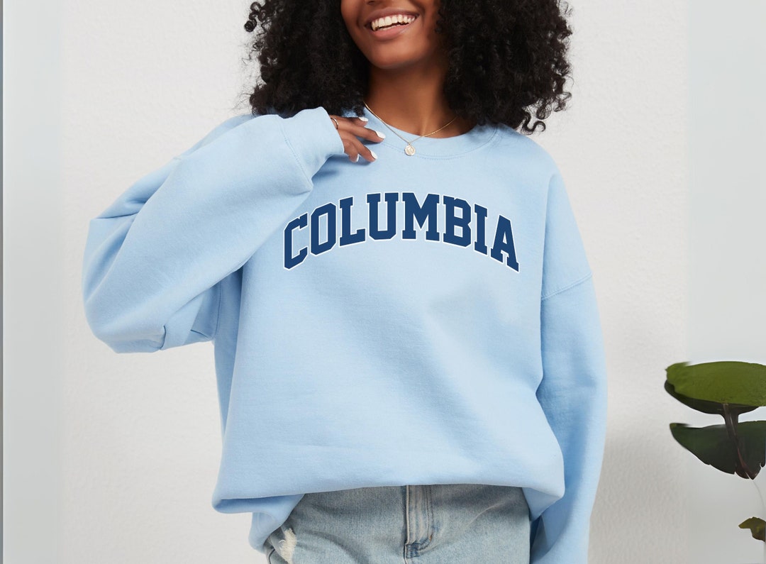Columbia University Sweatshirt, Columbia Crewneck, Columbia University ...