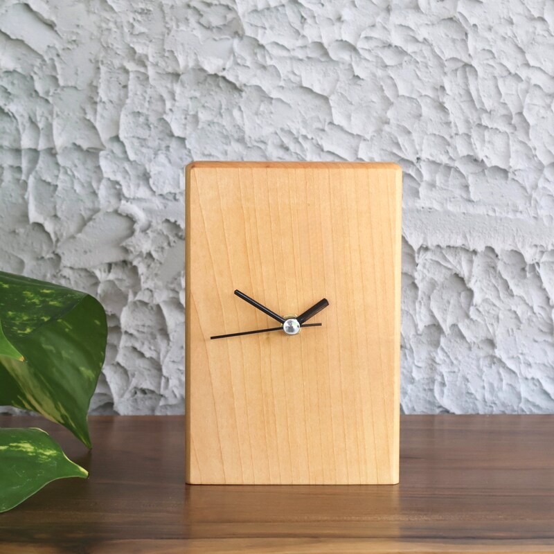 Handmade Wood Clock - Etsy