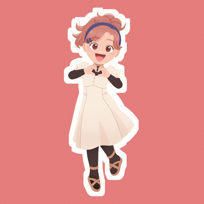 Nana Chibi Stickers | Vinyl Waterproof Sticker for Laptop, Phone, Ipad ...