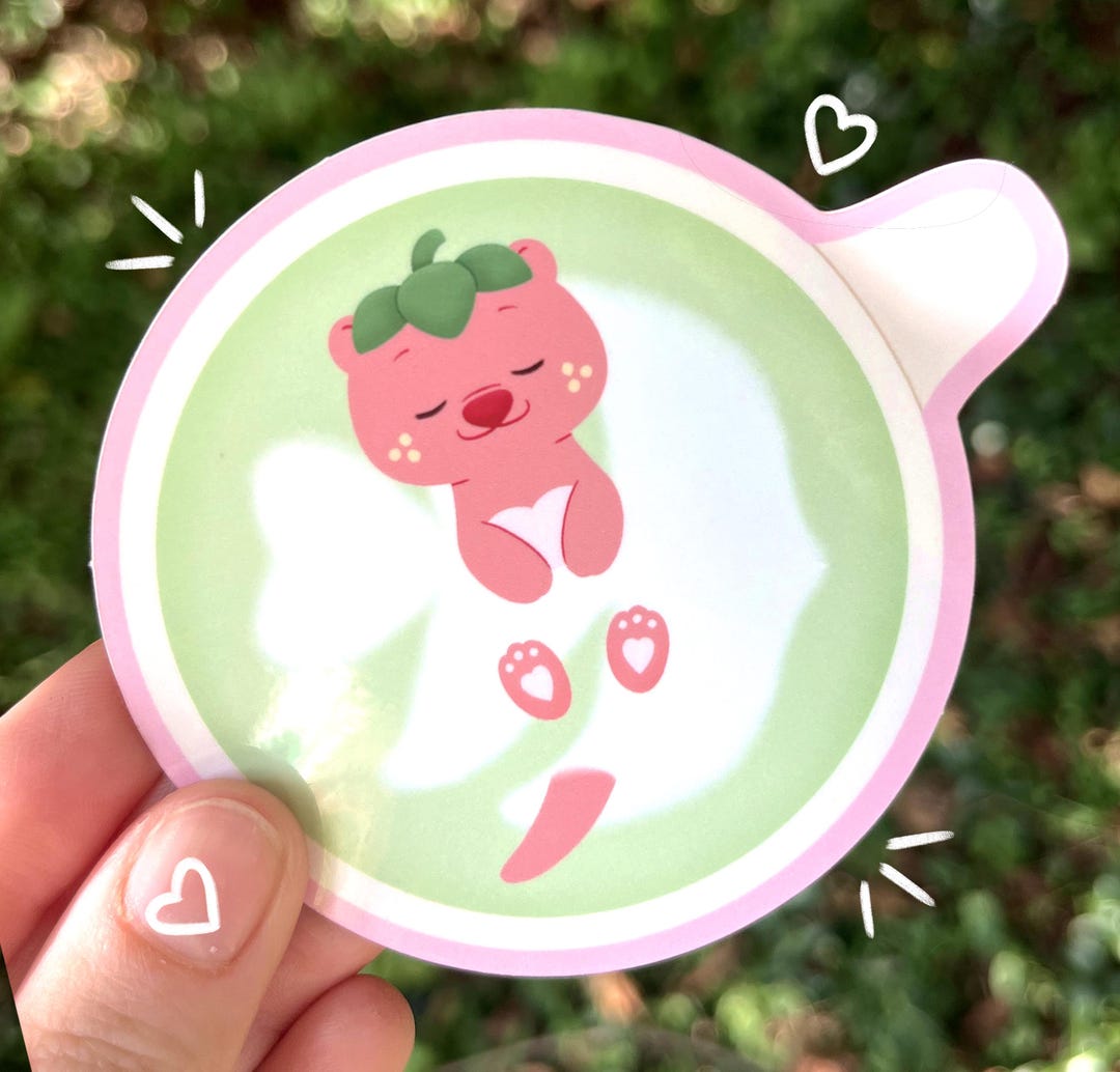 Matcha Spa Sticker | Vinyl Waterproof Sticker for Laptop, Phone, Ipad ...