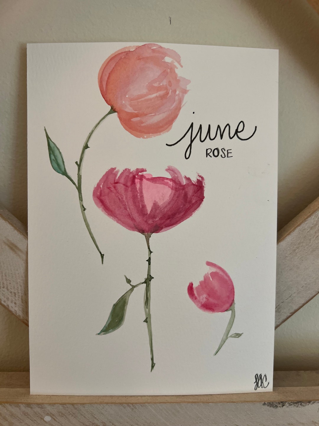 June Rose - Etsy