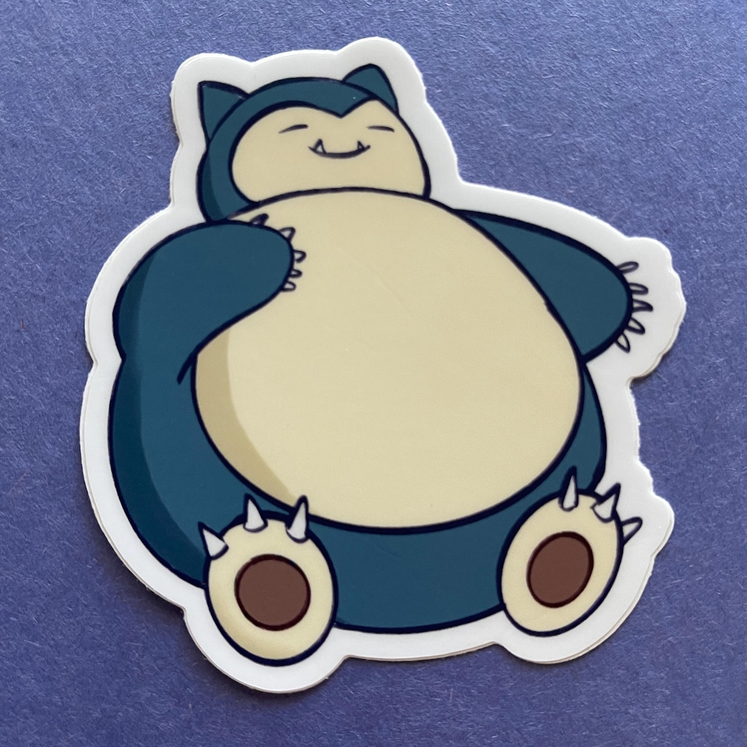 Snorlax Sticker - Etsy
