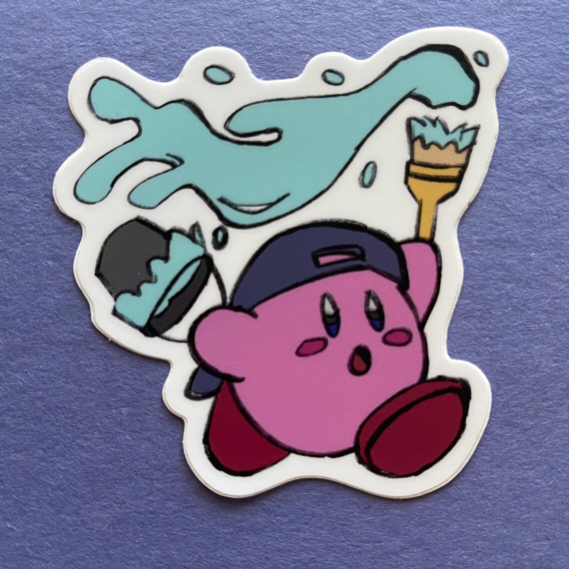 Kirby Copy Ability Stickers - Etsy