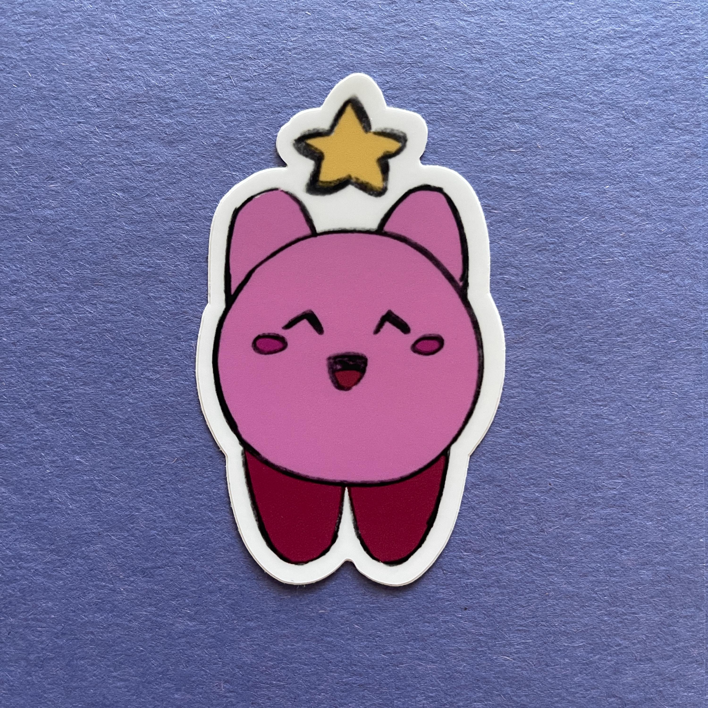 Kirby Copy Ability Stickers - Etsy