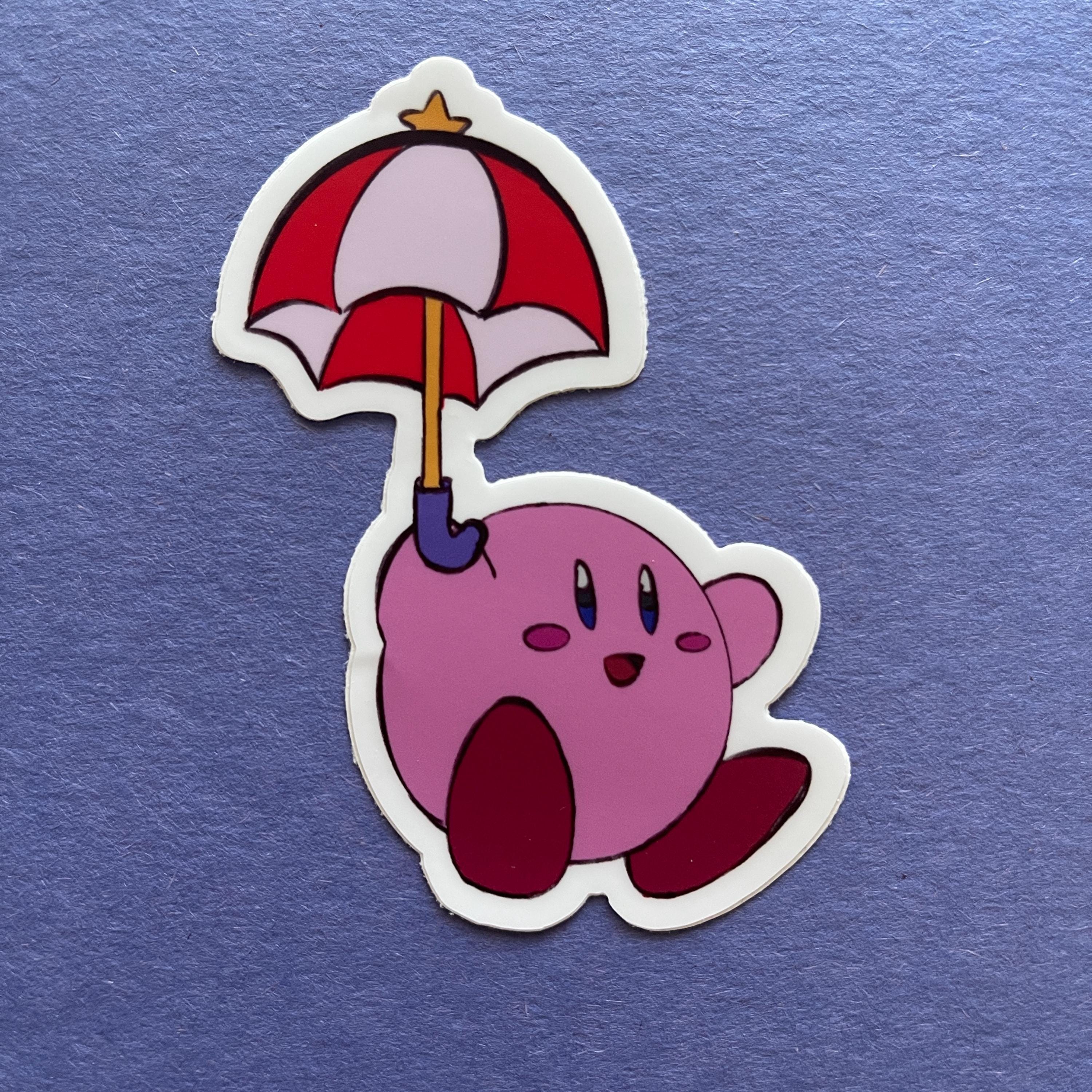 Kirby Copy Ability Stickers - Etsy