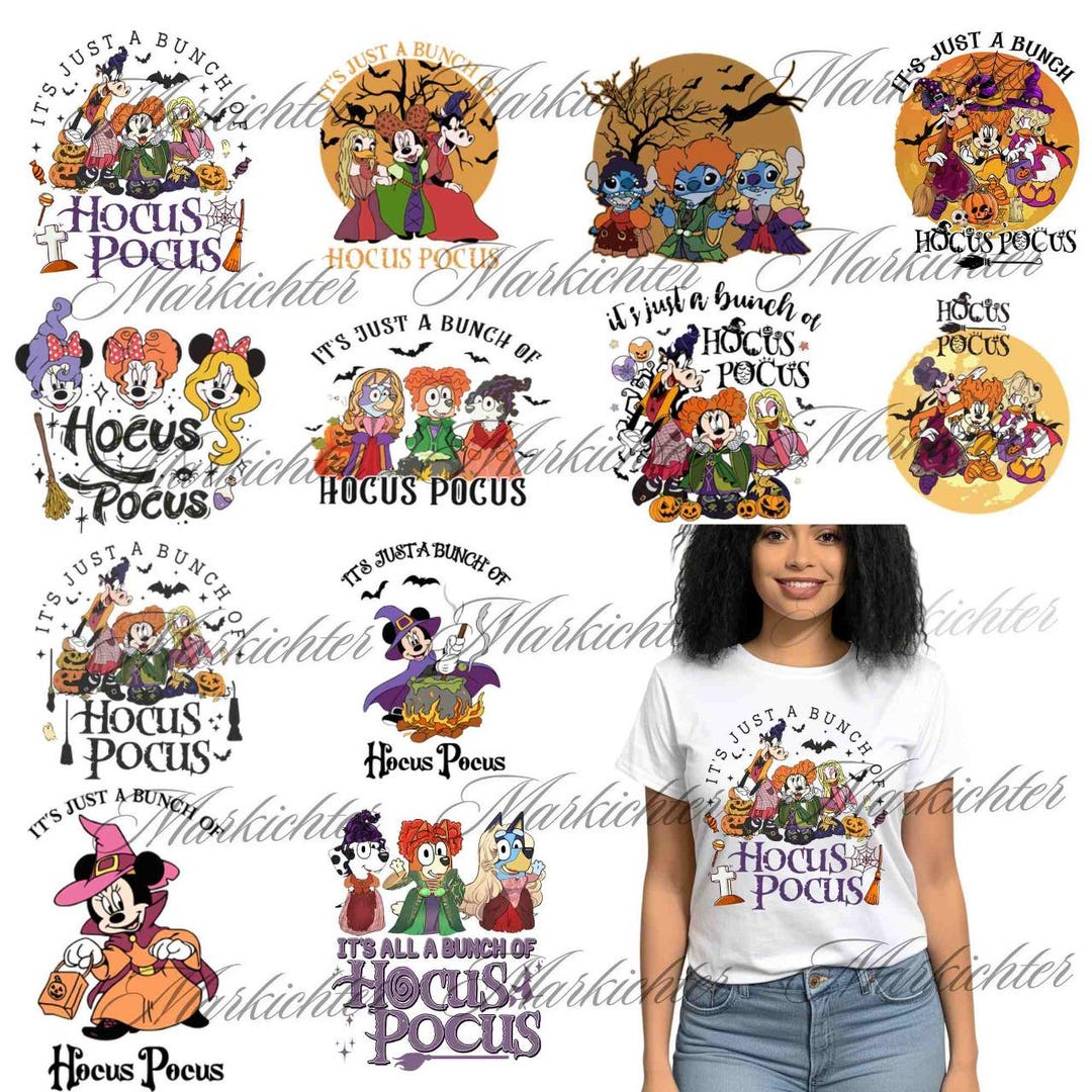Mouse Hocus Pocus Halloween Png, Cartoon Character Halloween Png ...