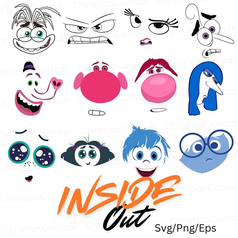 Character Faces - Etsy