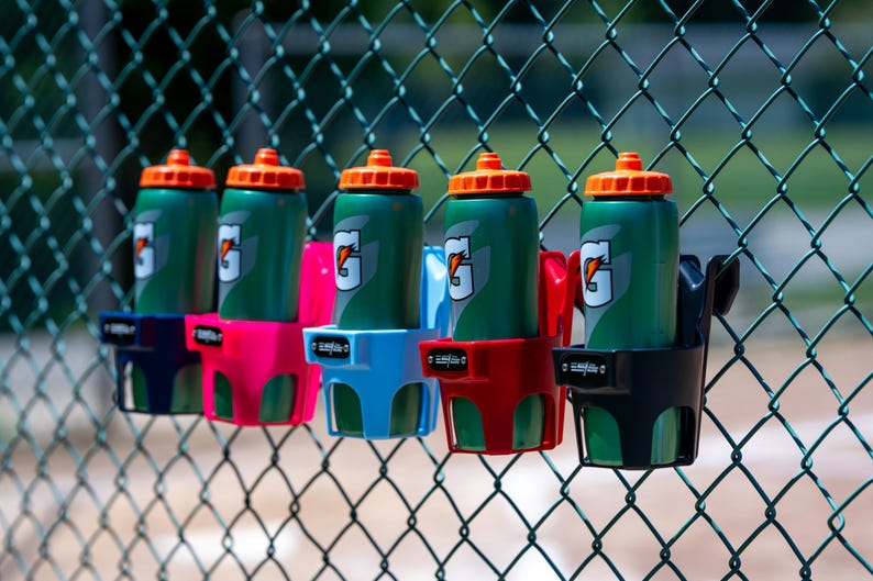 Gatorade Bottle Holder for Fence, Cup Holder, Holds Stanley, Yeti ...