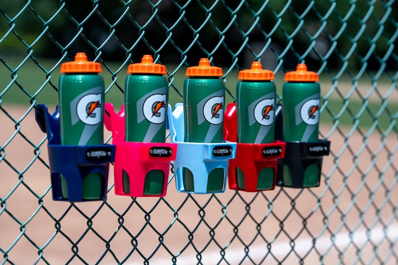 Gatorade Bottle Holder for Fence, Cup Holder, Holds Stanley, Yeti ...