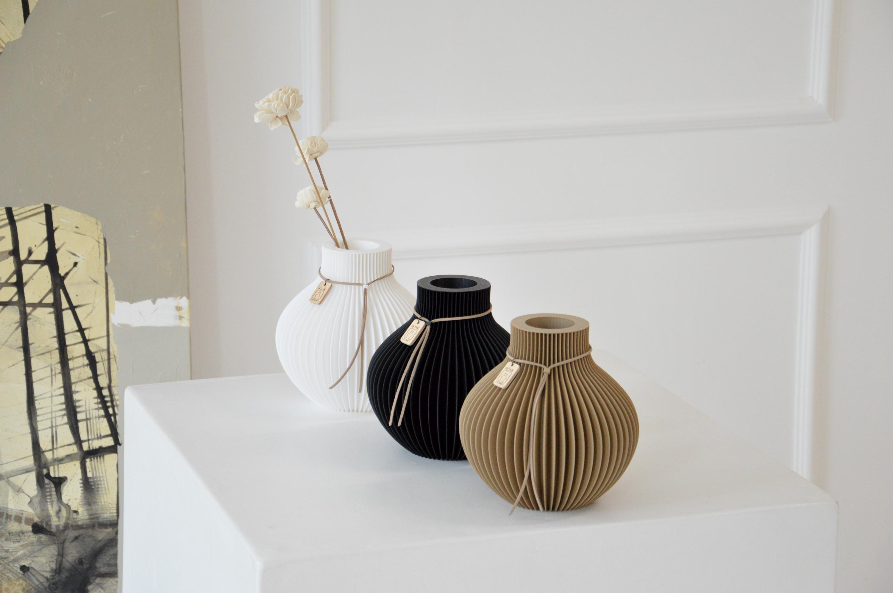 3D Printed Vase, Matte Finish, Eco-friendly PLA, Handmade in Lithuania ...