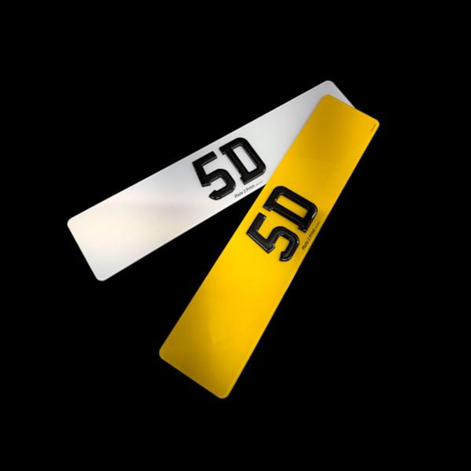 5D Number Plate (standard UK Size ) - Road Legal - Etsy UK
