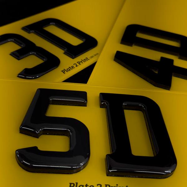 5D Number Plate (standard UK Size ) - Road Legal - Etsy UK