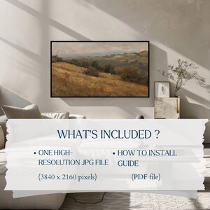 Autumn Samsung Frame TV Art Rustic Frame TV Art Fall Landscape ...