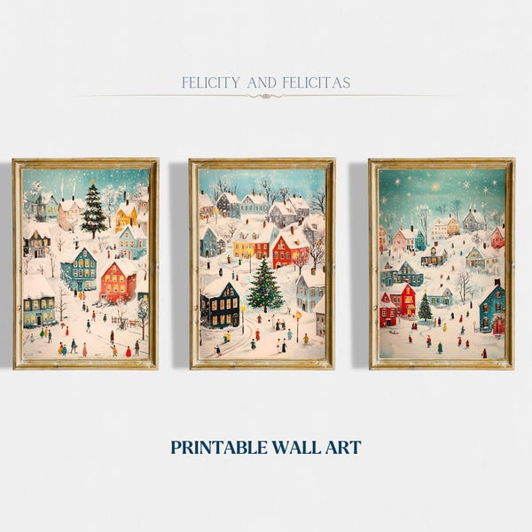 Digital Wall Art Triple - Etsy