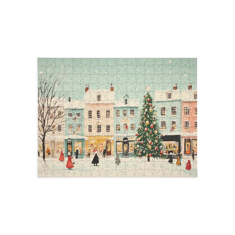 Christmas Holiday Puzzle Festive 1000 Piece Jigsaw Winter Wonderland ...