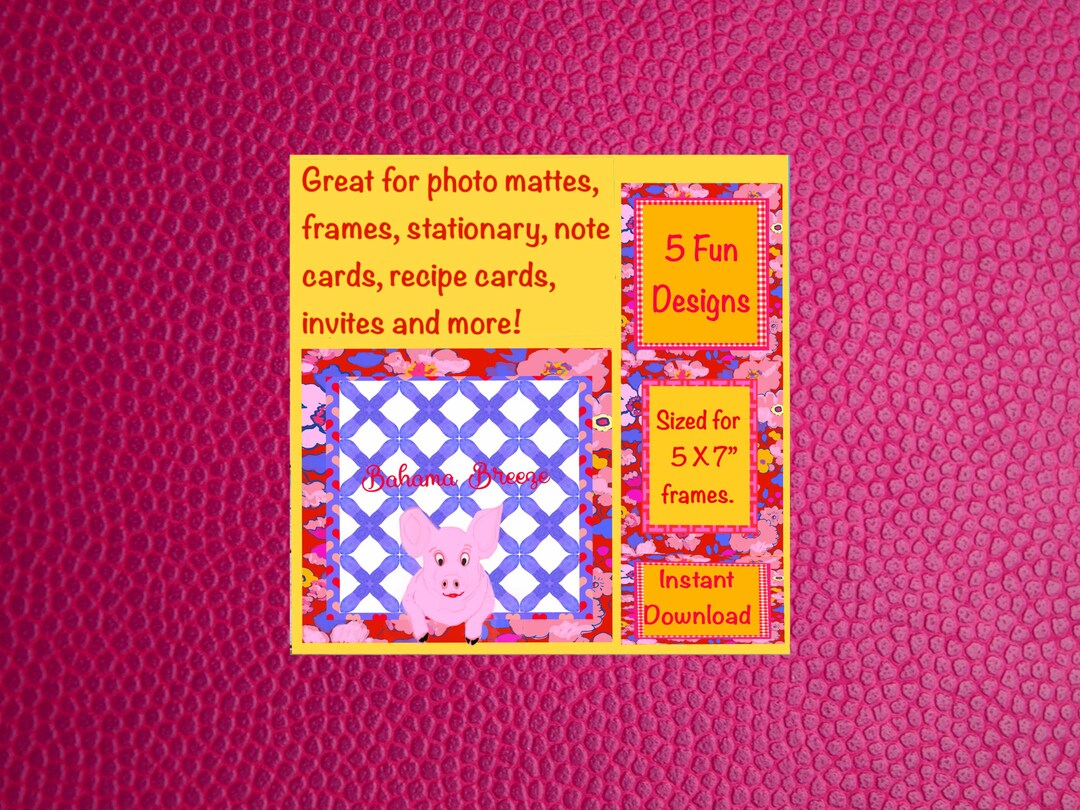 Handmade Photo Frames, Illustrated Recipe Cards, Stationary, Invites ...