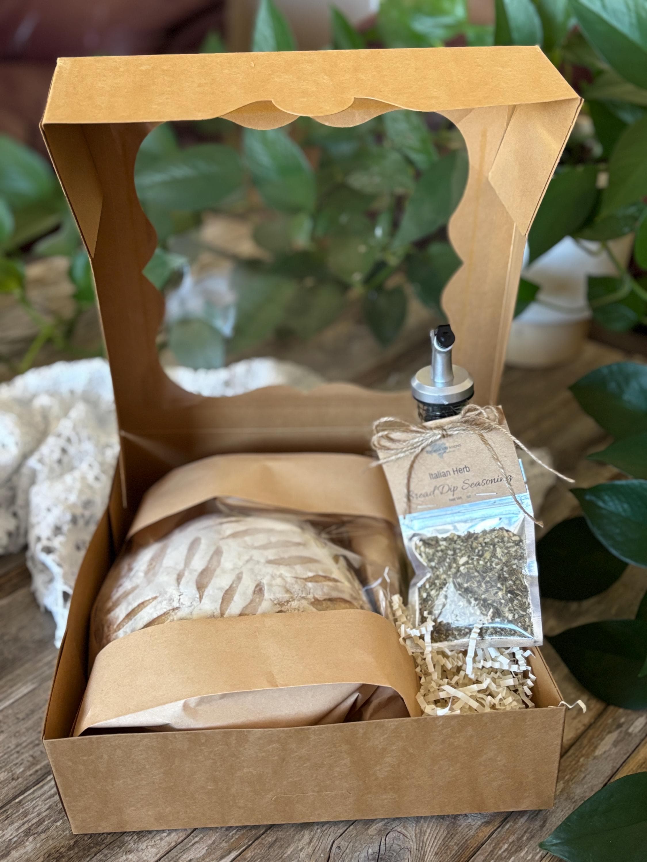 Artisan Sourdough Bread Baking Gift Set: Organic Sourdough, Oil ...