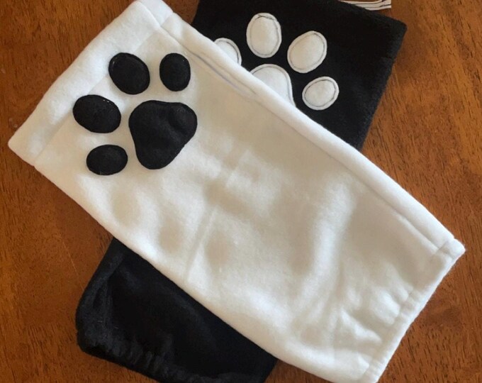 CUSTOM Paw Print Arm Warmers - Etsy