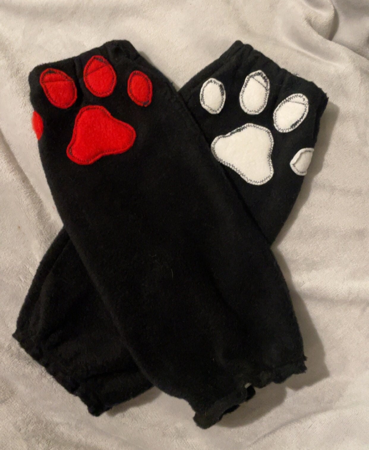 Paw Print Arm Warmers - Etsy