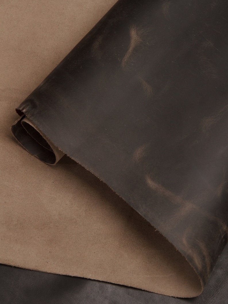 Full Hide 18 Sqft First Grade, Oil Tanned Genuine Leather, Crazy Horse ...