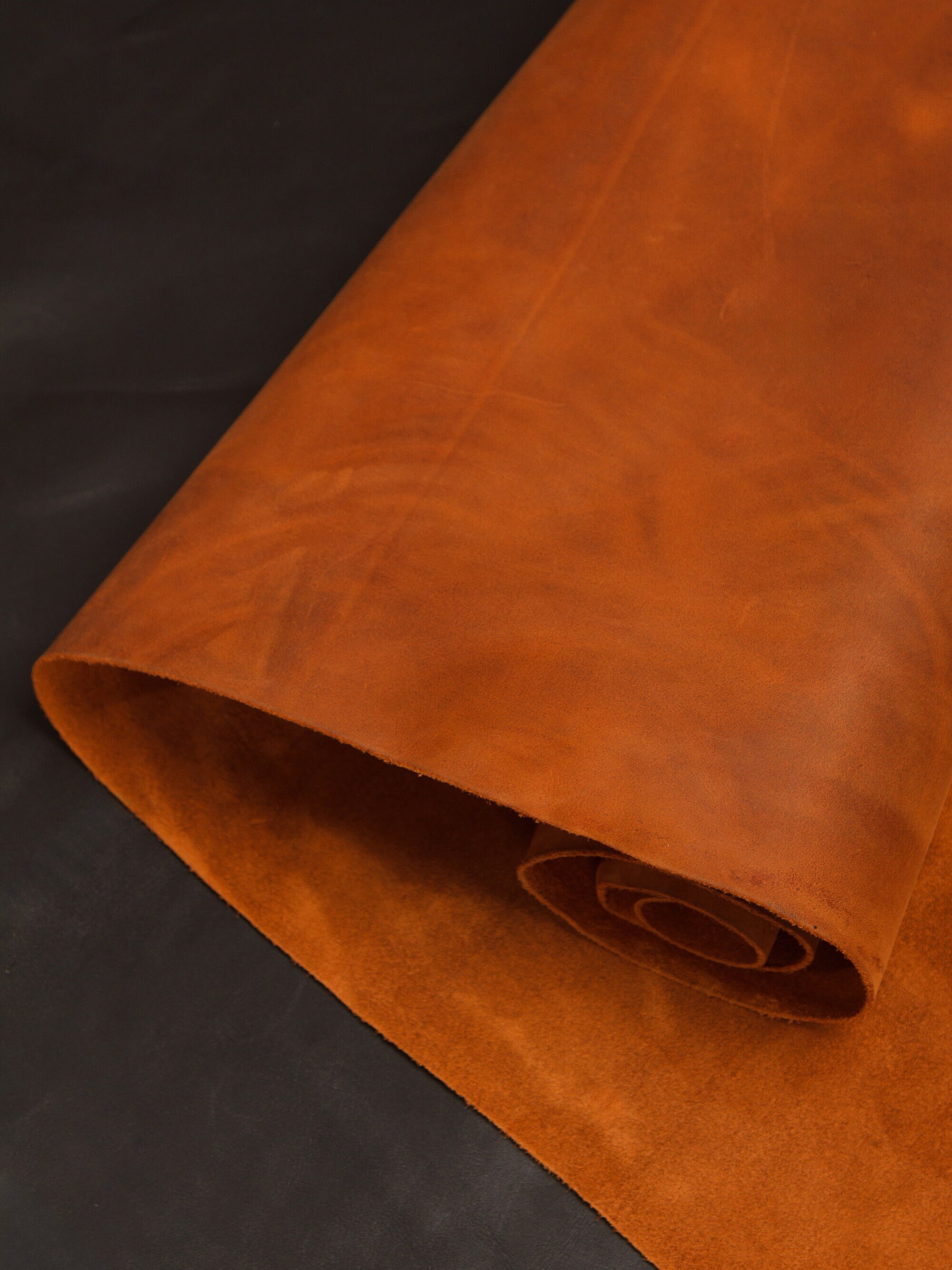 Full Hide 18 Sqft First Grade, Oil Tanned Genuine Leather, Crazy Horse ...