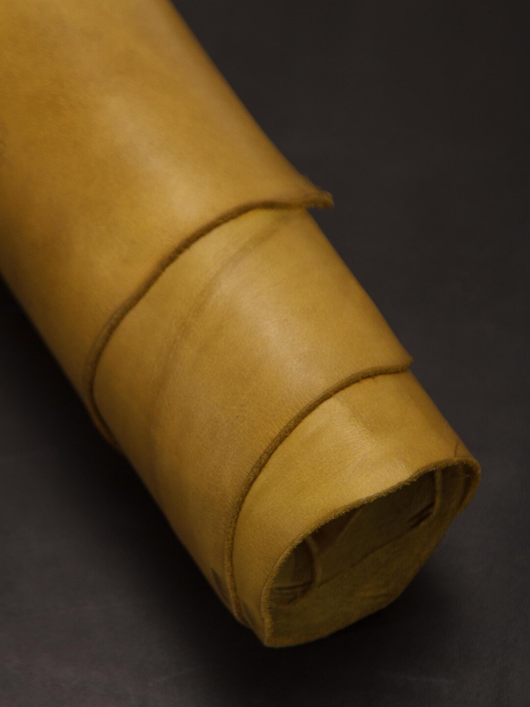 Mustard Vachetta Calf Skin Leather, Top Grain Full Hide - Etsy