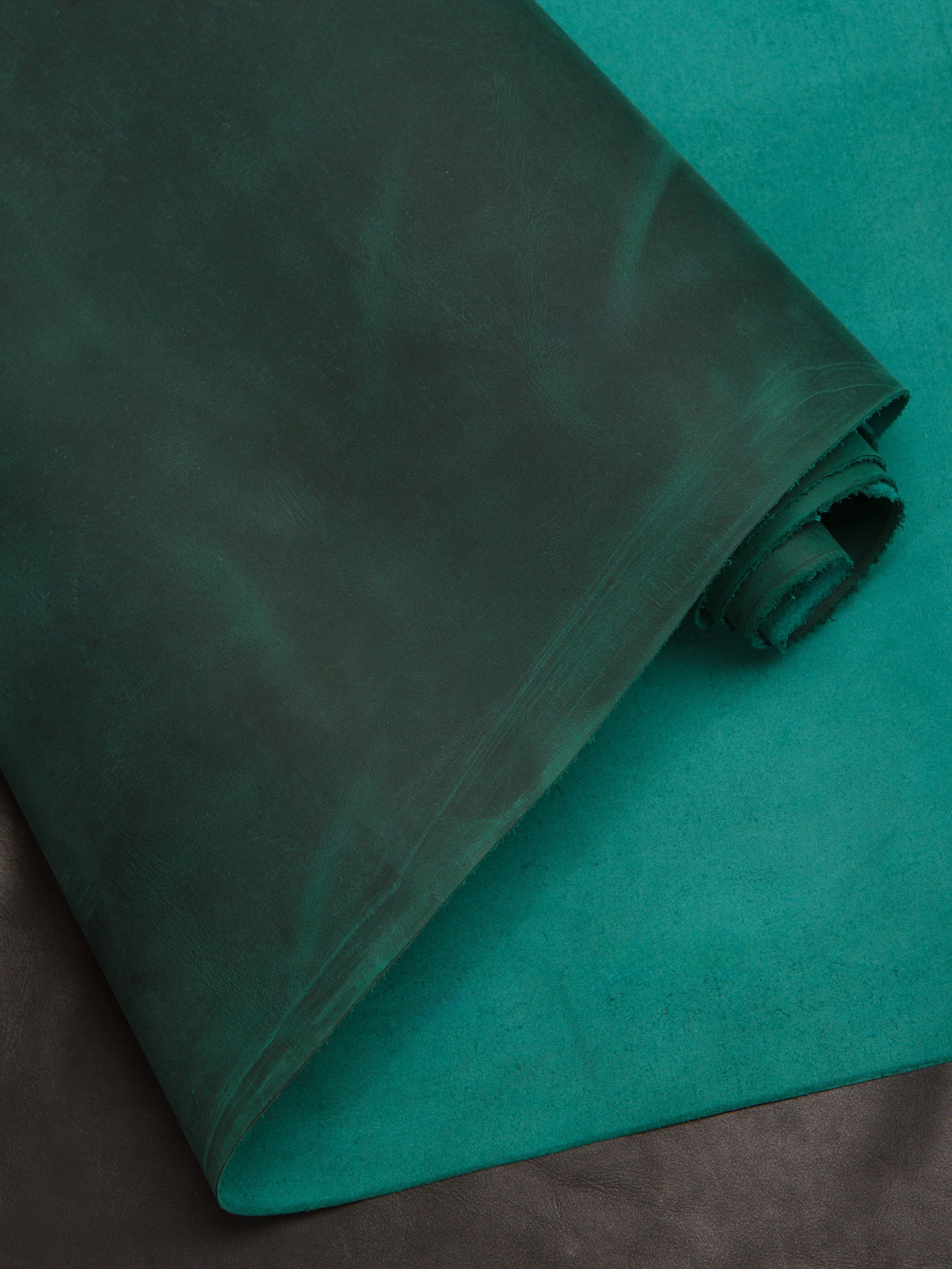 Full Hide 18 Sqft First Grade, Oil Tanned Genuine Leather, Crazy Horse ...