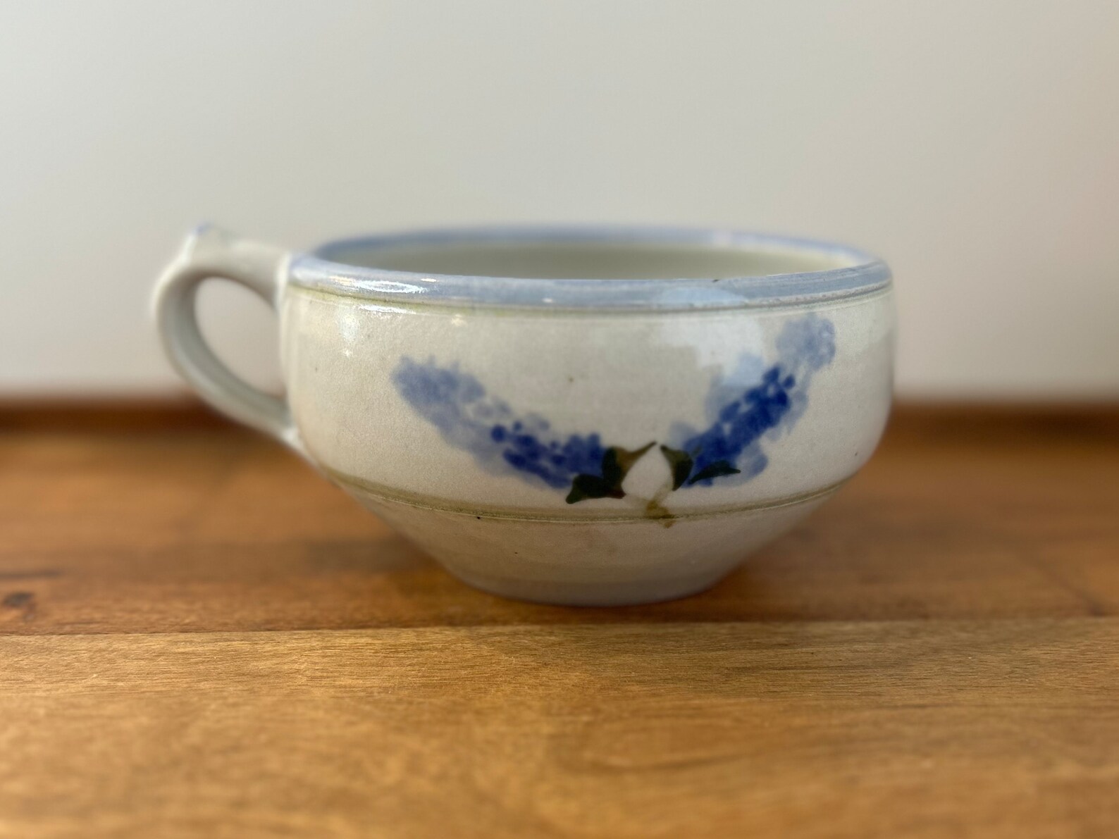 Handmade Salado Pottery Soup Bowl With Bluebonnet Design Gifts for ...