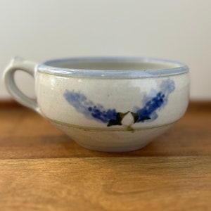 Handmade Salado Pottery Soup Bowl With Bluebonnet Design Gifts for ...