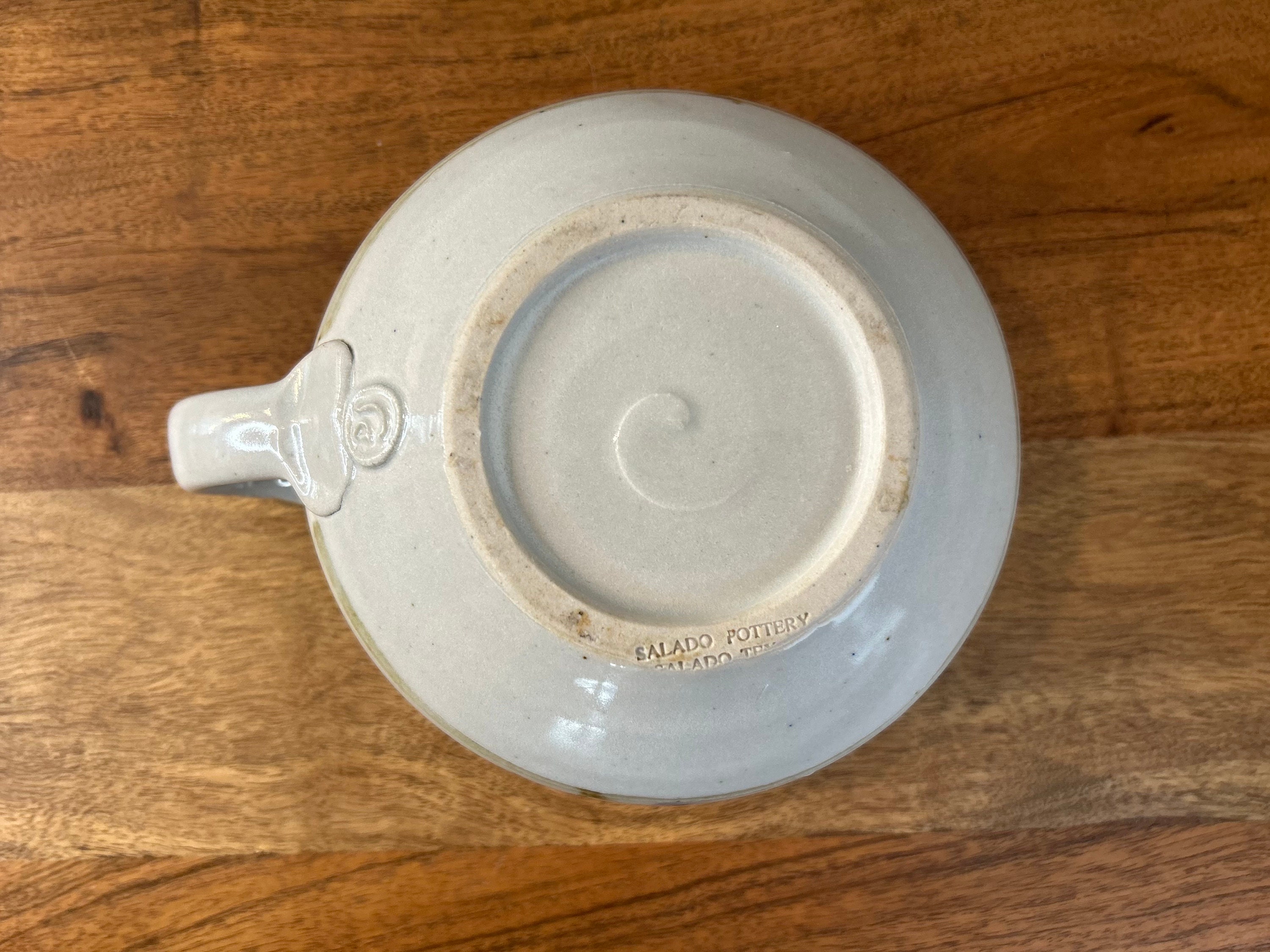 Handmade Salado Pottery Soup Bowl With Bluebonnet Design Gifts for ...