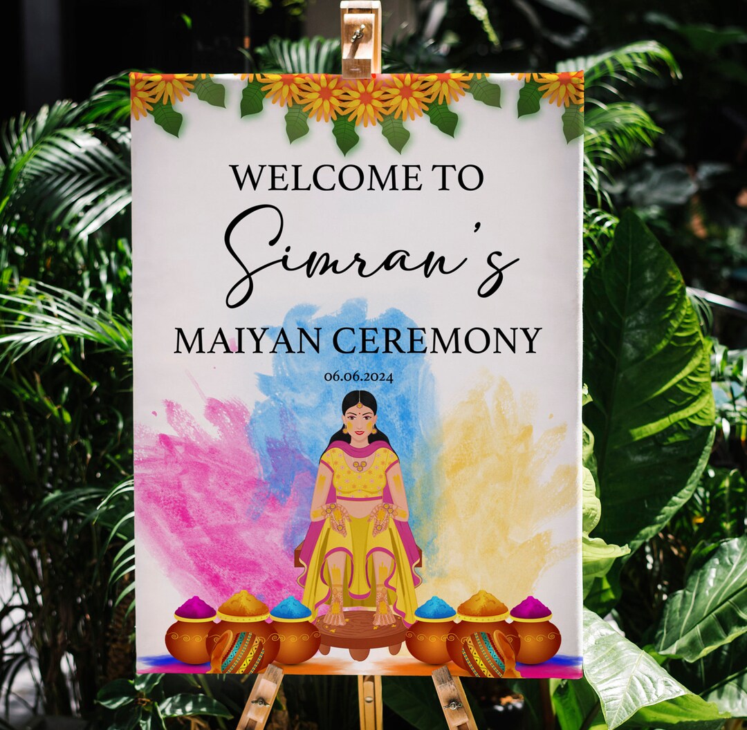 Maiyan 5mm Foam Board Welcome Sign A1, A2, A3 Sizes Available - Etsy UK