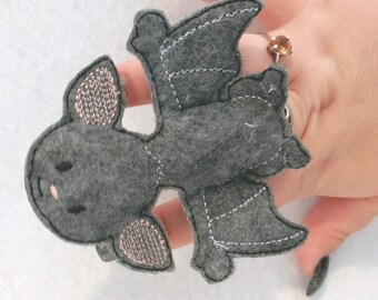 Halloween Felt Spider Finger Puppet Rides on Top of Your | Etsy