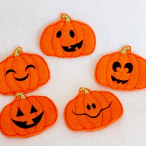 Five Little Pumpkin Quiet Book Page for Toddlers With 5 Pumpkin Finger ...