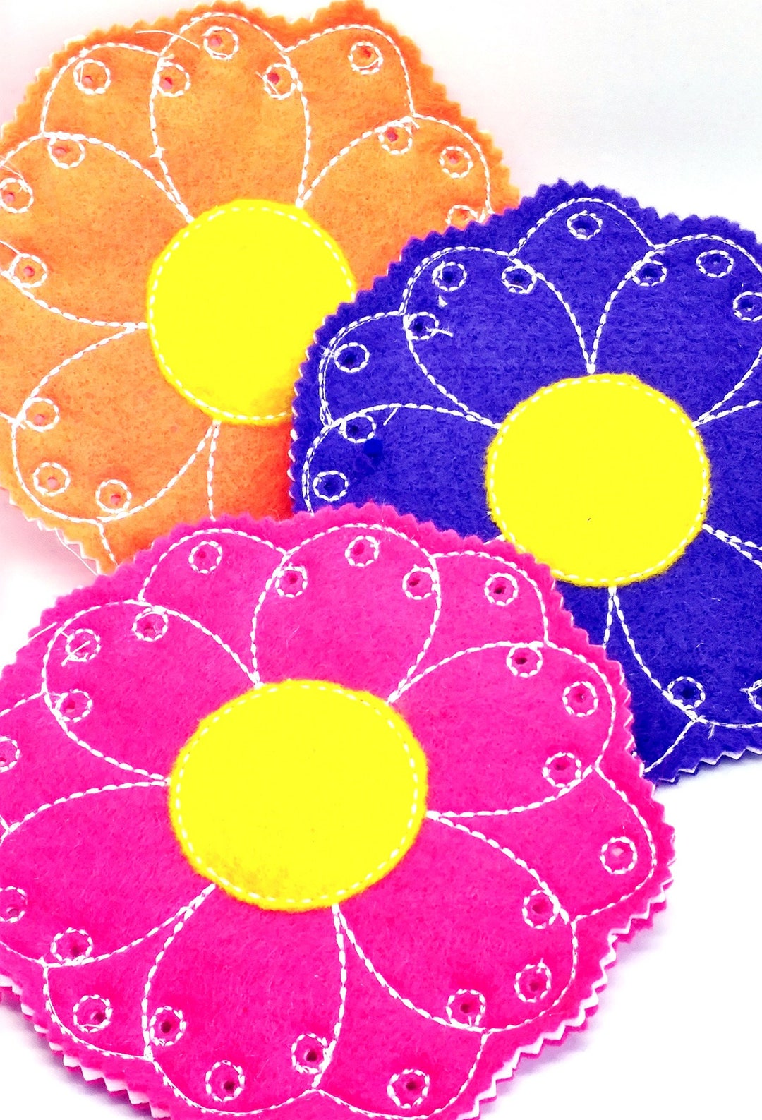 Flower Lacing Card Learn to Sew Sewing Game Educational - Etsy