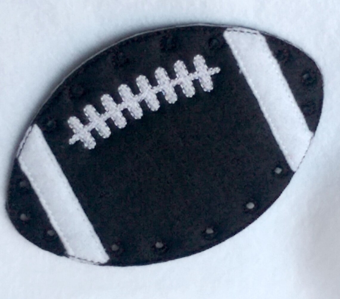 Football Lacing Card Football Sewing Card Educational - Etsy