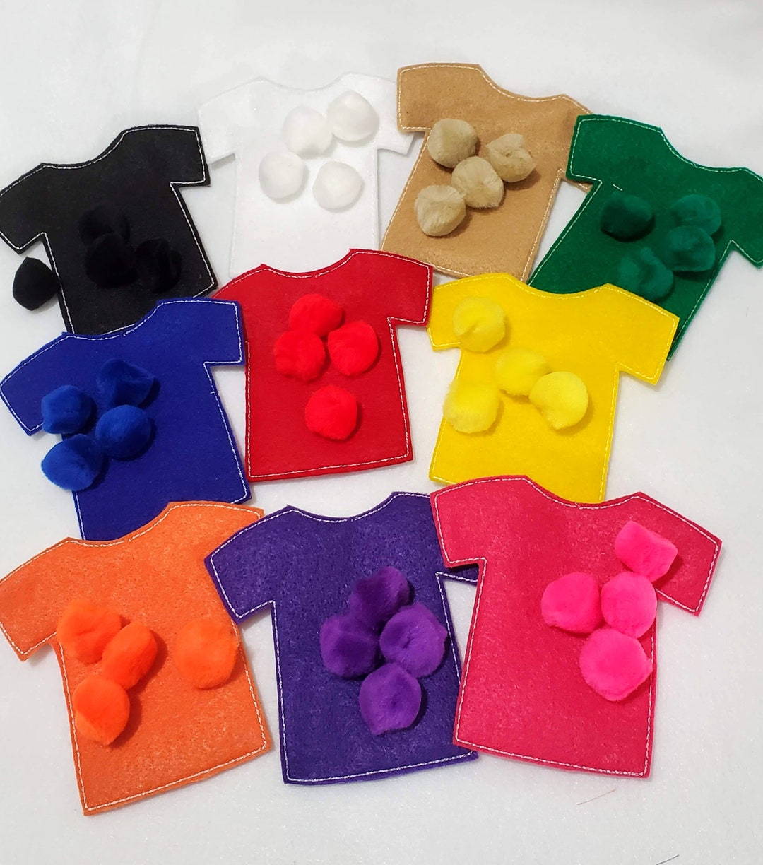 Color Sorting Busy Bag for Preschoolers and Kindergarten Kids 10 ...