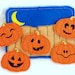 Five Little Pumpkin Quiet Book Page for Toddlers With 5 Pumpkin Finger ...