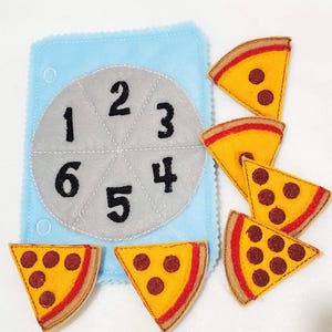 Felt Quiet Book Page - Learn to Count Busy Book - Number Matching ...